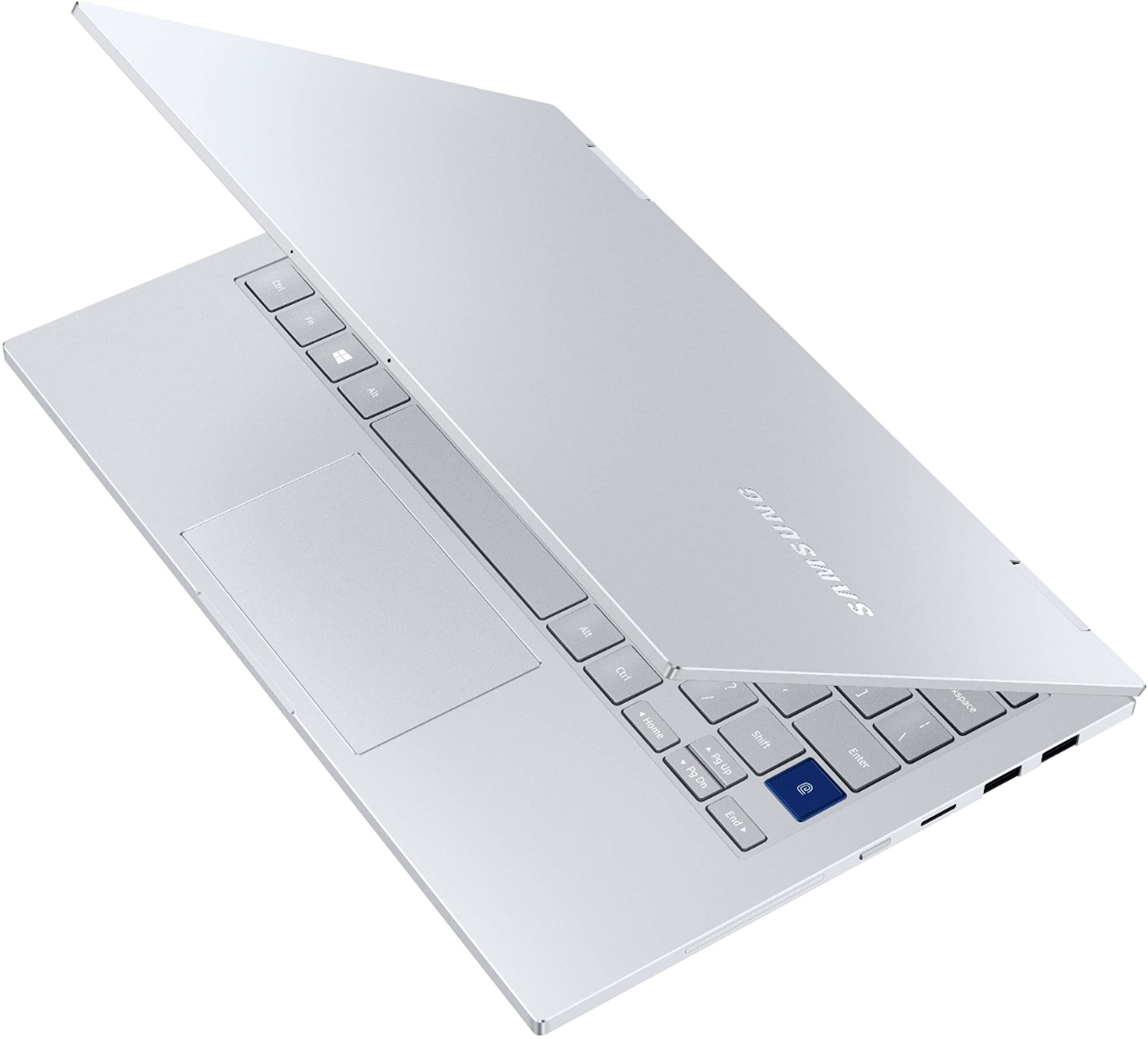 SAMSUNG Galaxy Book Flex2 Alpha 2-in-1 13 Laptop 13.3" FHD QLED Touchscreen 11th Gen Intel 4-Core i5-1135G7 (Beats i7-10510U) 8GB RAM 512GB SSD Backlit Keyboard Fingerprint Win10 Silver