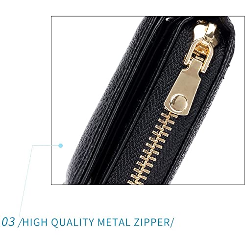 SAWQF Women Short Wallets Fashion Small Coin Purse Women's Leather Card Holder ID Case Wallet (Color : E)