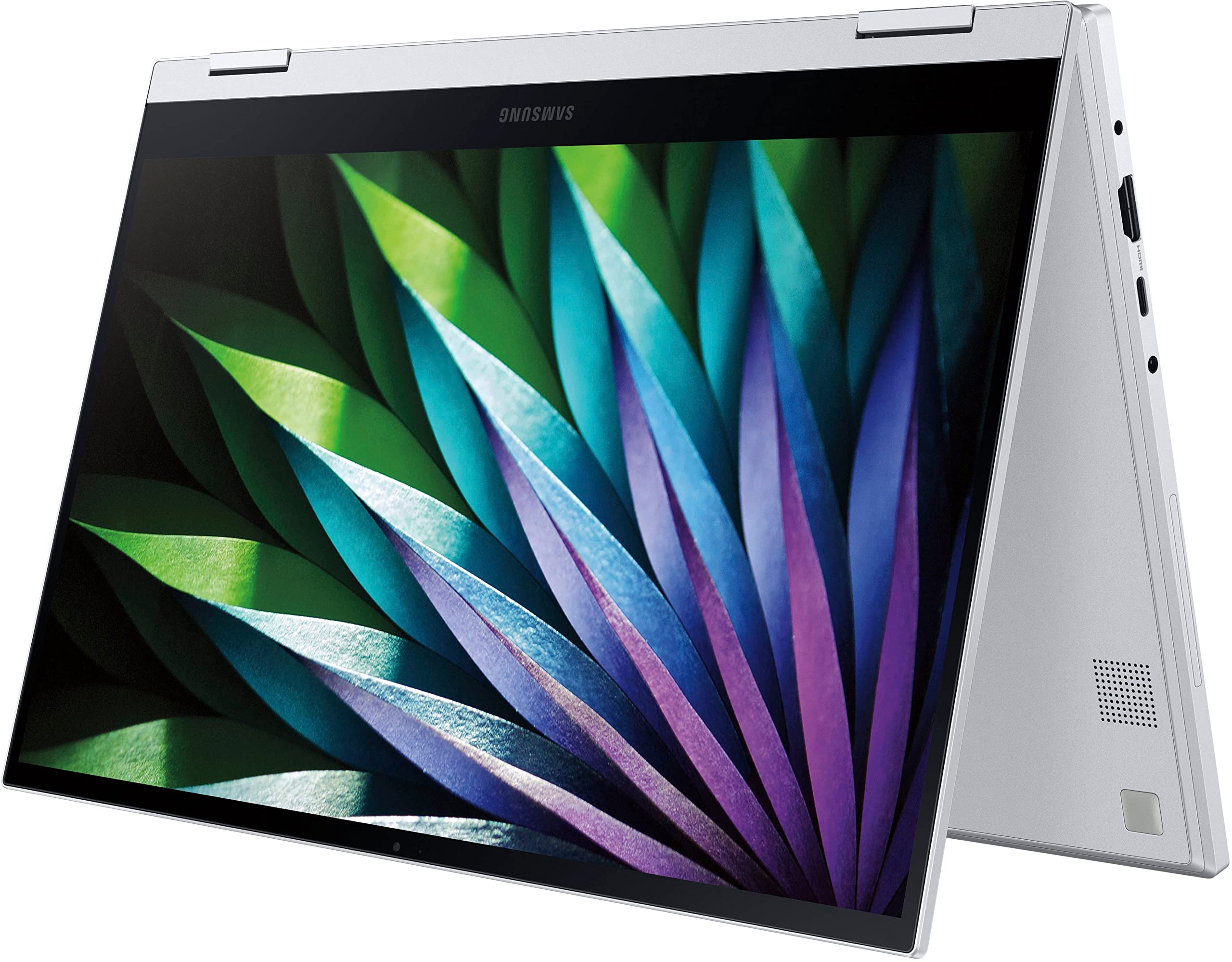 SAMSUNG Galaxy Book Flex2 Alpha 13 QLED Touch Screen Laptop 256GB, Silver, 13-13.99 inches, NP730QDA-KB3US