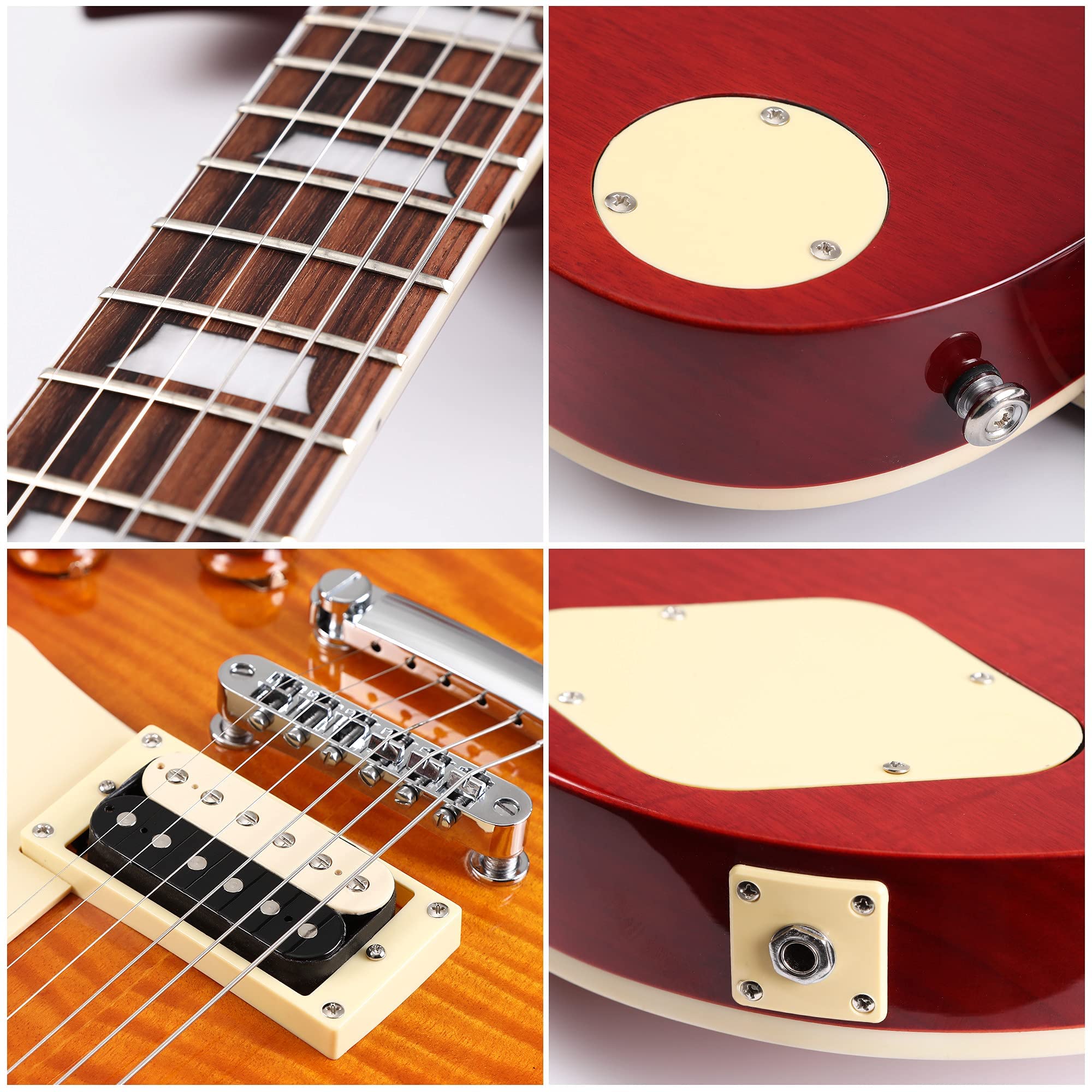 Musoo LP-Style Electric Guitar With Epi ProBucker Pickup