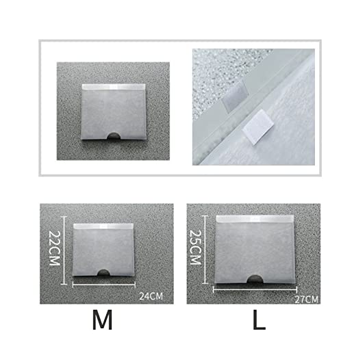 WPYYI 5 pcs Fast Folding Board Convenient Stacking Board Adult Clothes Shirt Folding Board Lazy Stacking Clothes Tool Household (Color : Clear, Size : Small)