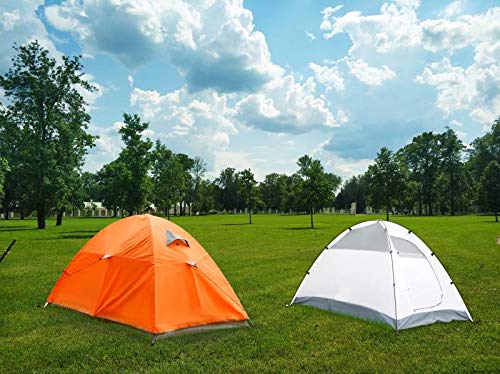 LINKE Backpacking Tent, 2 Person Camping Tent with Double Layer, 3 Season Easy Setup Lightweight Outdoor Waterproof Windproof Anti-UV Dome Tent