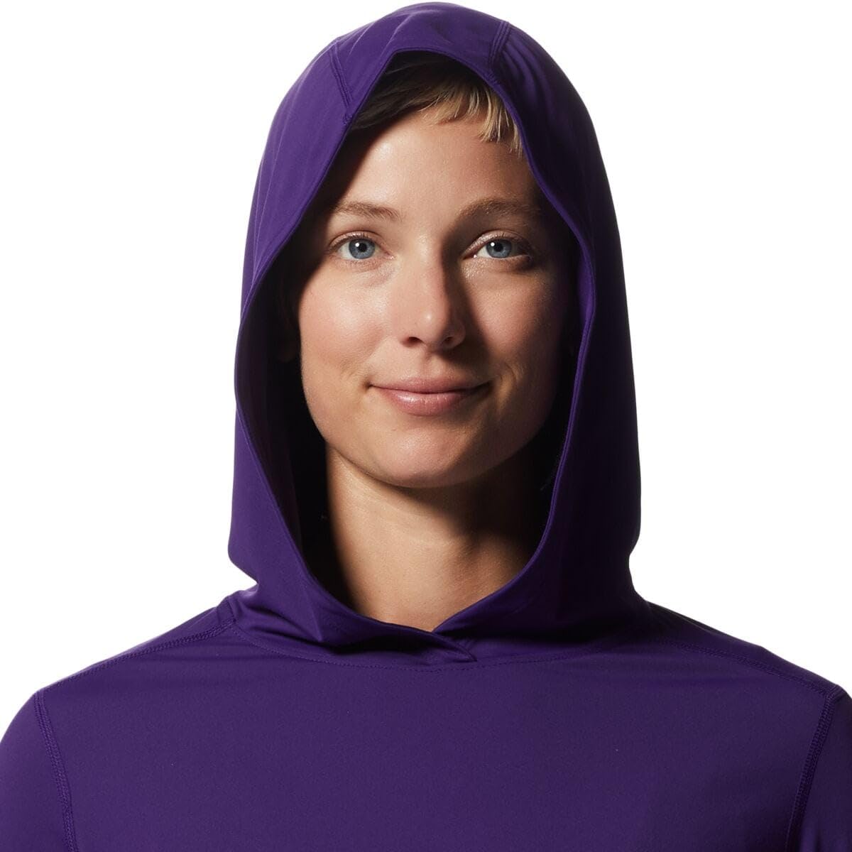 Mountain Hardwear Women's Crater Lake Long Sleeve Hoody, Zodiac, X-Large