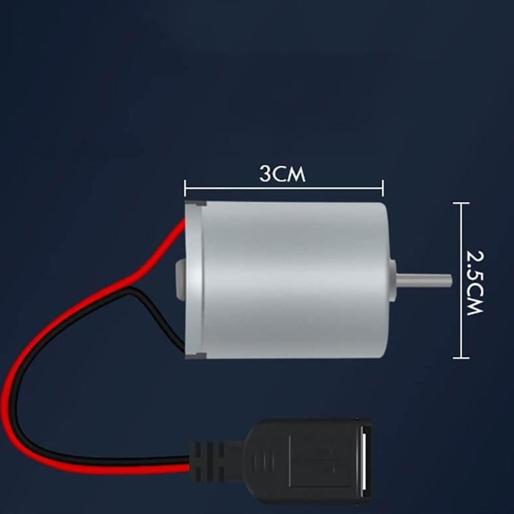 Mini Wind Power Generator With 5W USB Bulb DIY Wind Turbine Model Set Kits Teaching Tool ABS Plastic Mini Wind Turbine (Color : 1 Set) (Color : USB cable 1 meter 5w light bulb)