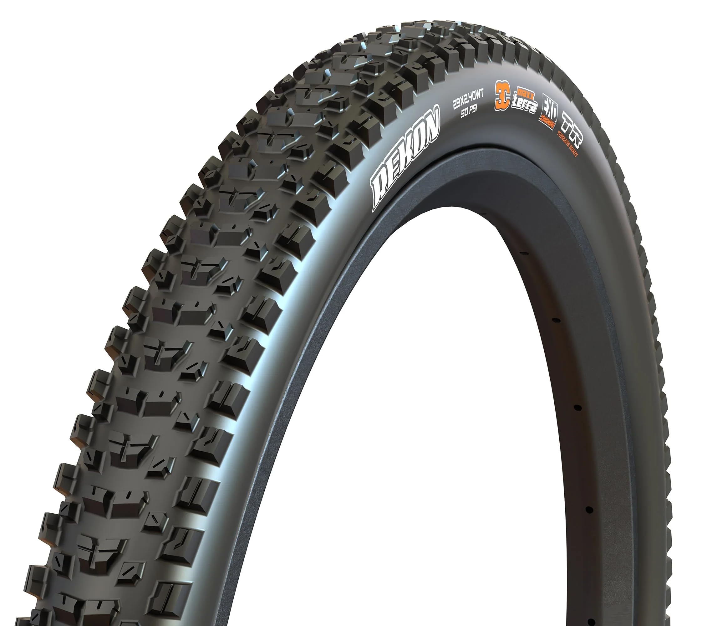 Maxxis Rekon 24 X 2.20 60 TPI Folding Tyre,Black