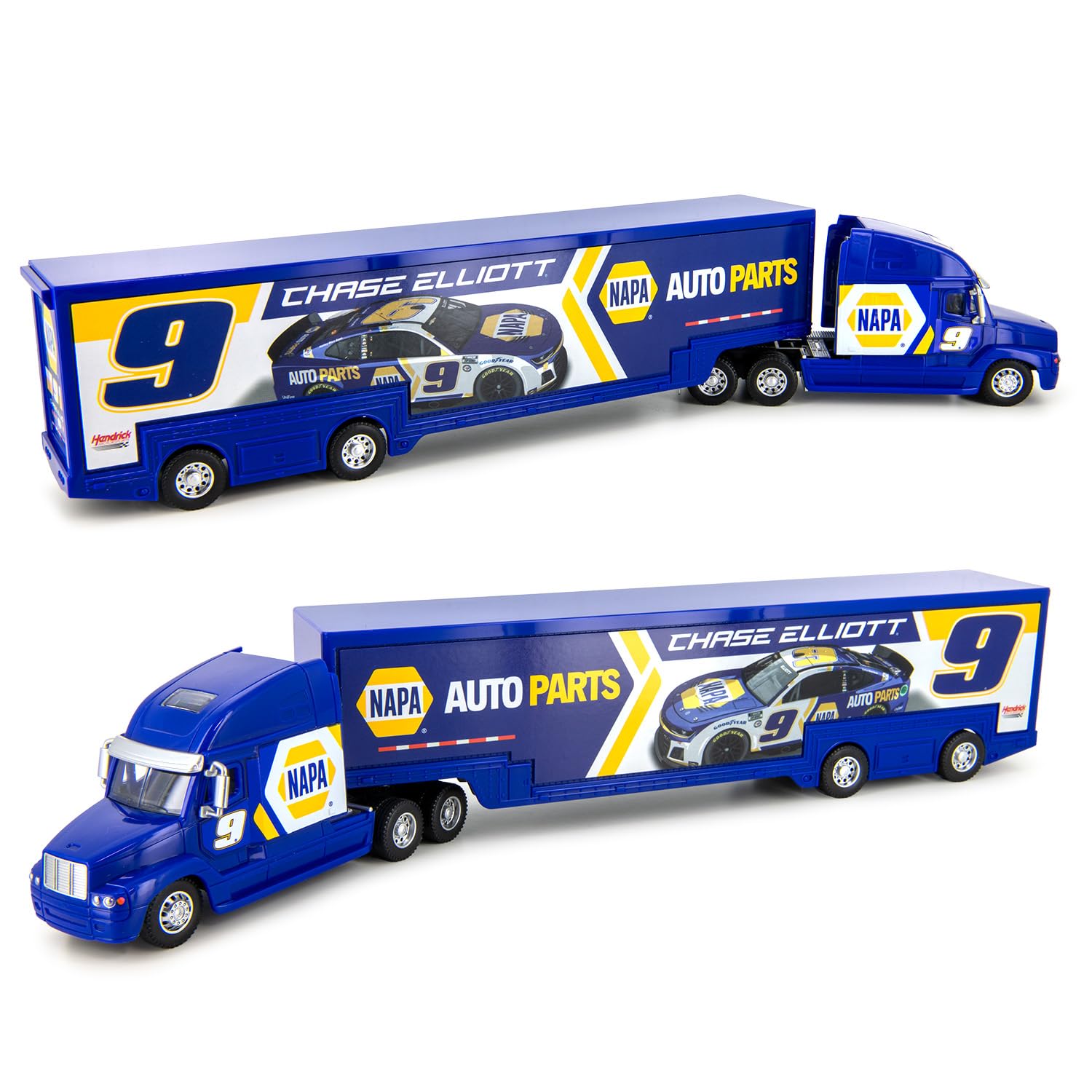 Lionel Racing Chase Elliott 2023 NAPA NASCAR Authentics Diecast Hauler 1:64 Scale