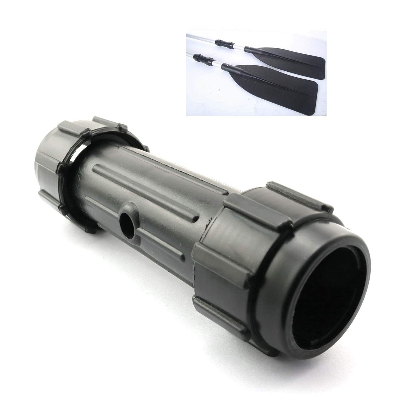 LQ Industrial Paddle Connector 2PCS PP Plastic Oars Shaft Connectors Joint for Kayak Canoe Marine Boat Dinghy Stand UP Paddle