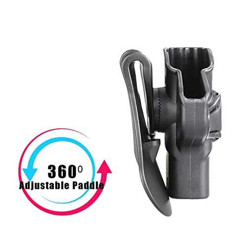 LC9 OWB Holster for Ruger LC9, LC9s, LC380, EC9, EC9s(Not for Laser Models), 360° Adjustable Tactical Gun Holster, Outside Waistband Carry - Right Handed