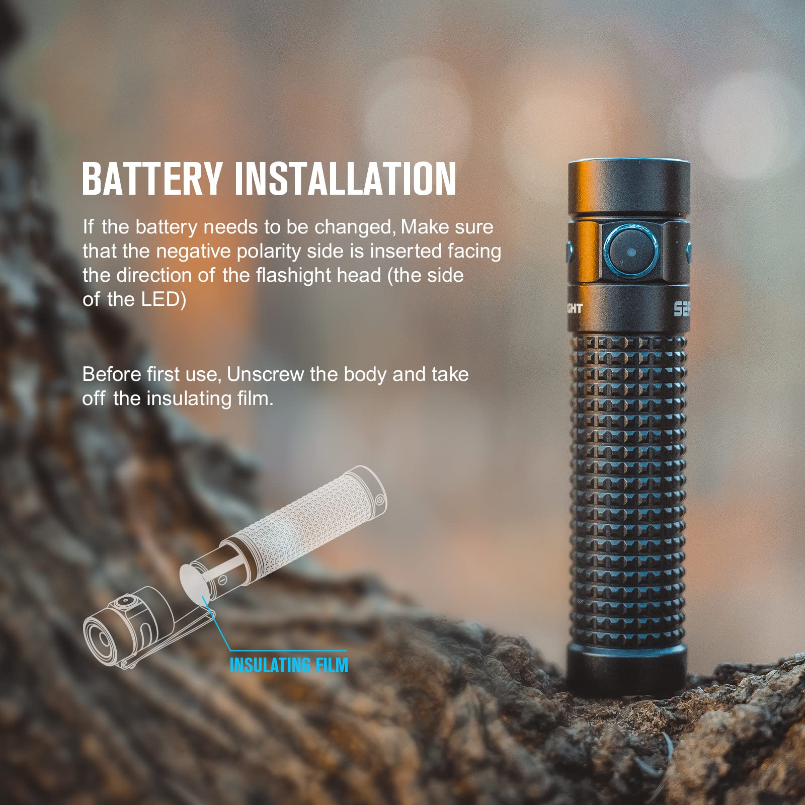 OLIGHT S2R II 1150 Lumens EDC Flashlight USB Magnetic Rechargeable Torch Light Equipped with Variable-Output Side Switch and Dual Direction Pocket Clip