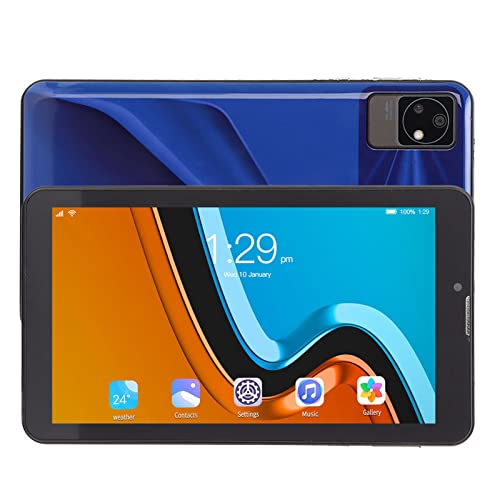 Naroote 7 Inch Tablet, 32GB Tablet 5GWIFI Dual Band Dual Card Dual Standby for Kids (US Plug)