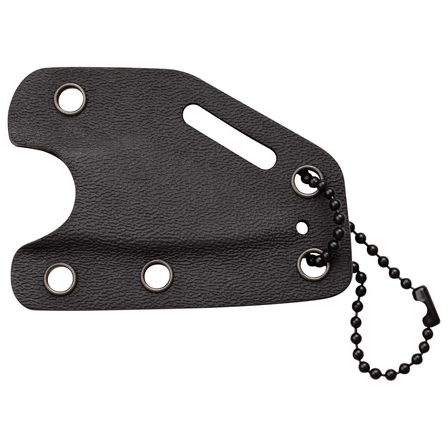 MTech USA – Fixed Blade Knife – Neck Knife - Black and Satin Finish Stainless Steel Blade w/Black Wood Handle, Full Tang, Kydex Sheath - Hunting, Camping, Survival, EDC – MT-20-93B