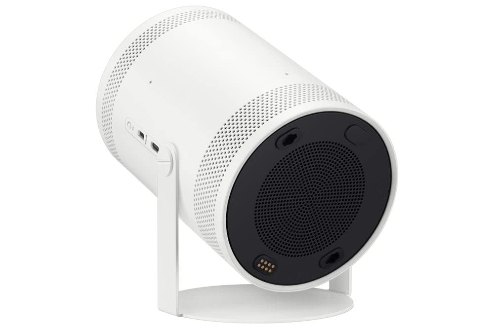 Samsung SP-LSP3BLAXZA 30"-100" HDR Freestyle Smart Portable Projector with a Samsung VG-FSA3BA The Freestyle Socket Adaptor for Freestyle Projector (2022)(USED)