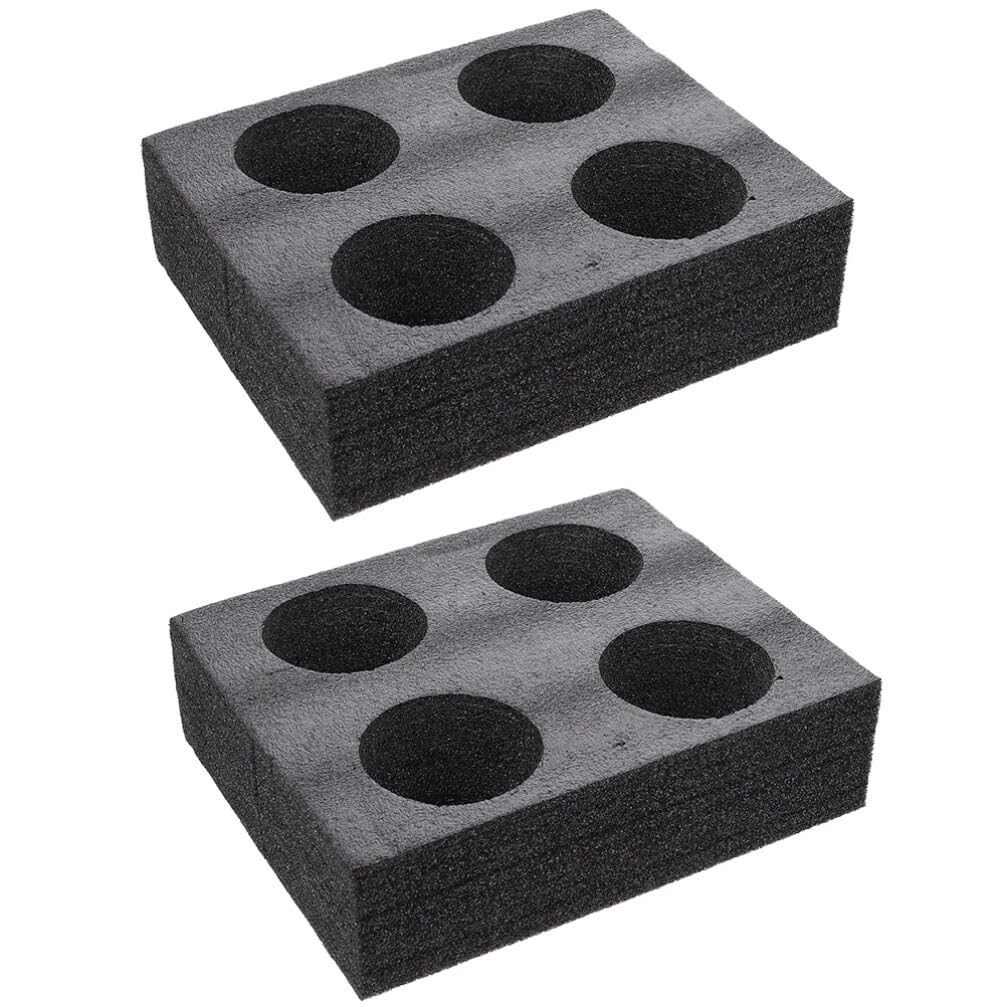 Mobestech 2 Pcs Cup Holder Tray Cupholder Tray Foam Cup Holder Beverage Cup Holder Coffee Mug Holder Stand Disposable Trays Takeout Packing Tray Drink Holder Drinks Tray Cup Carrier