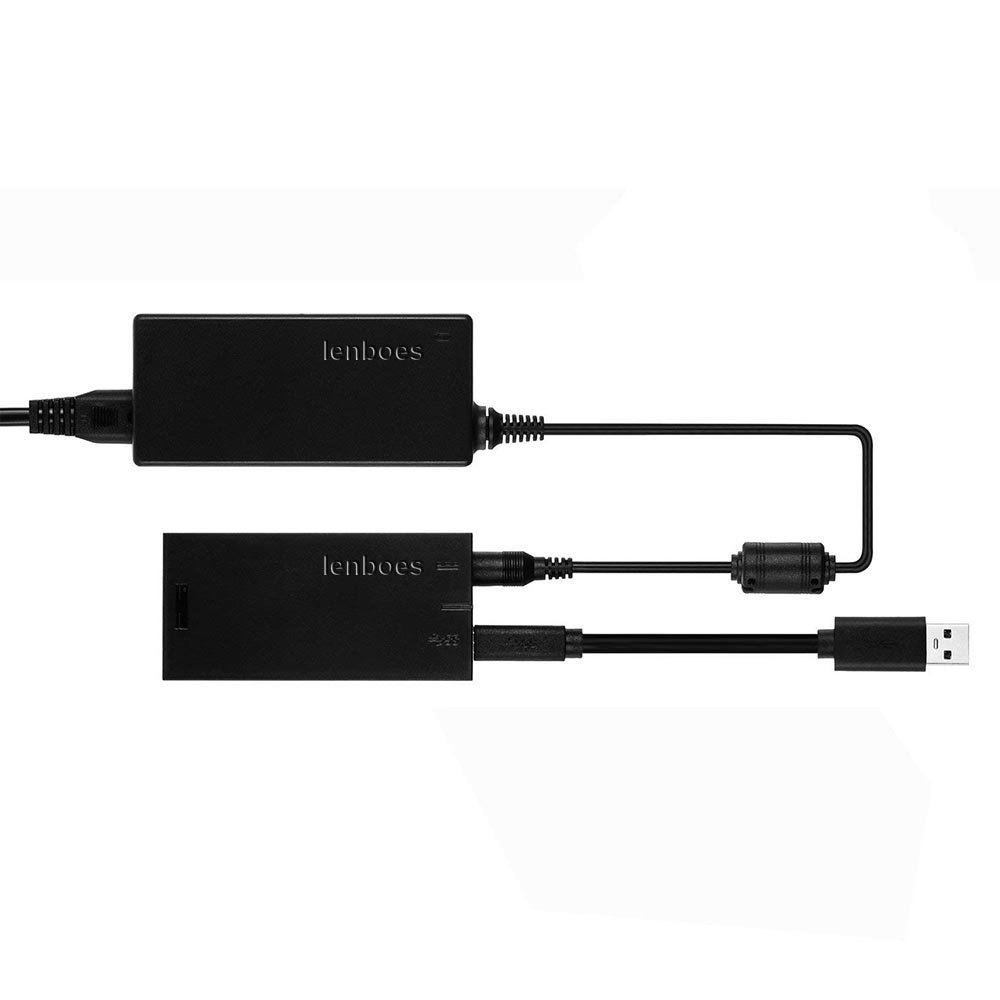 lenboes Sensor AC Adapter Power Supply Unit Brick Style with Power Cord Cable for Xbox One Kinect 2.0 Xbox One Slim/Xbox One X/Windows 10 PC