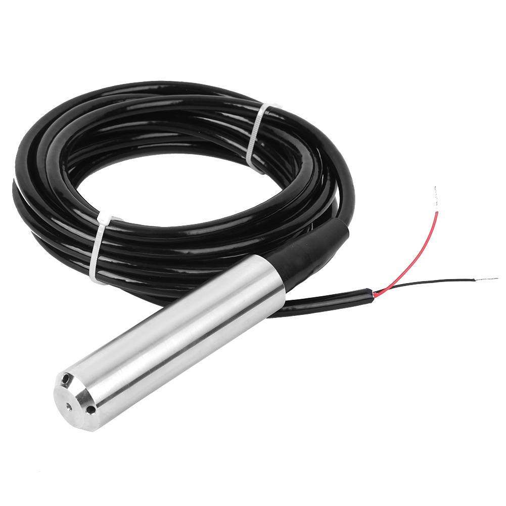 Liquid Level Sensor, TL-136 Liquid Level Transmitter Water Level Sensor Detector 12-32VDC 4-20mA Signal Output(Measuring Range 0-1m)