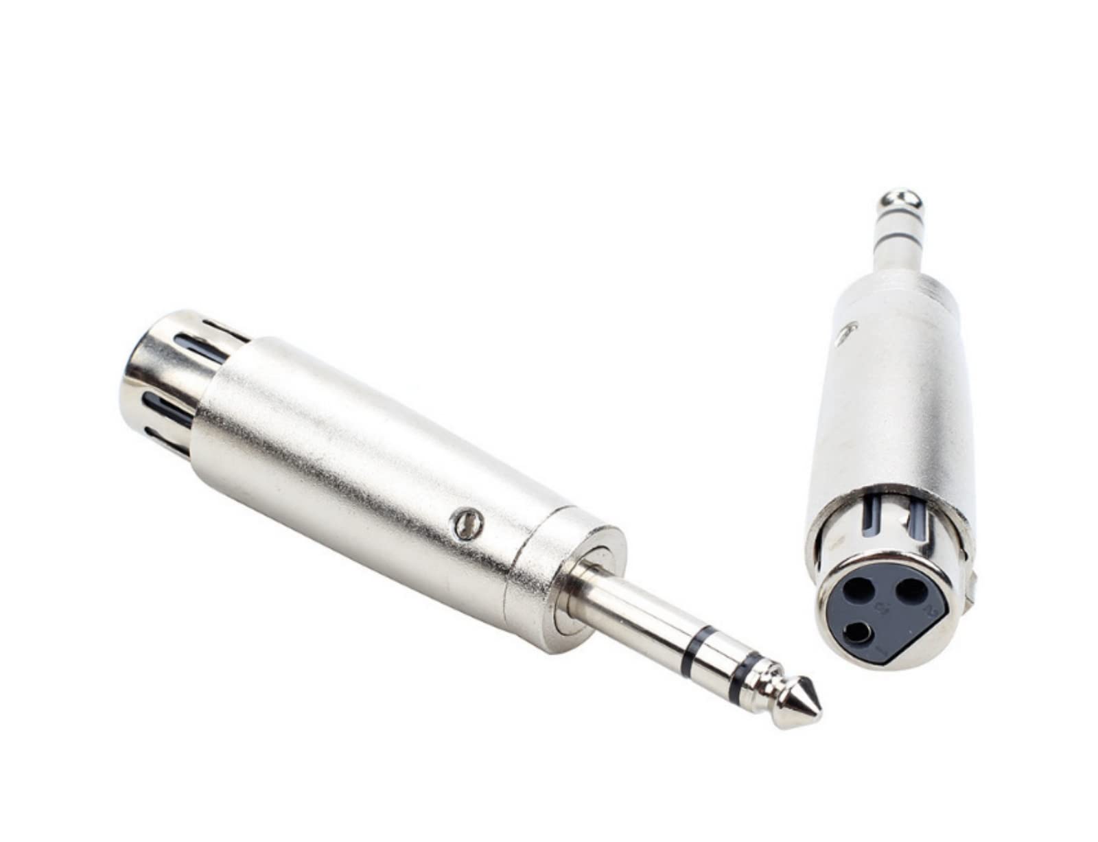 SIXGOD 1/4 TRS to XLR Female Adapter - 6.35mm TRS to XLR Female Gender Changer Connector - 2 Pack