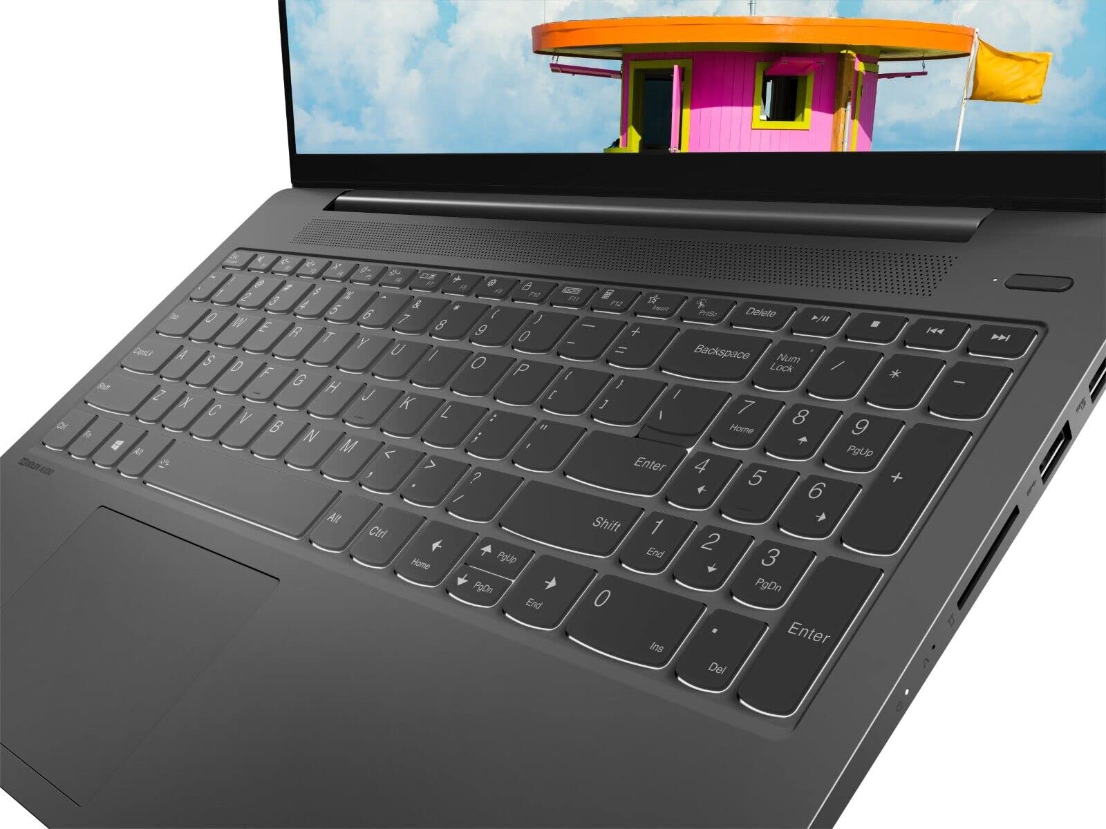 Lenovo IdeaPad 5 Touch Laptop, 15.6" FHD Touchscreen Display, Intel Core i7-1165G7 Processor, 8GB RAM, 512GB SSD, Intel Iris Xe Graphics, Fingerprint Reader, Webcam, Windows 11