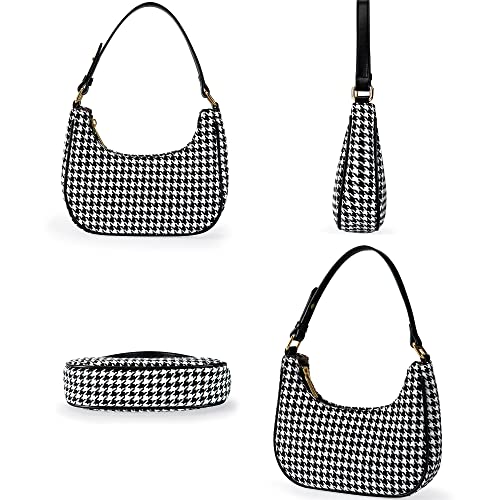 Montana West Trendy Shoulder Bag Small Crossbody Bag for Women with Detachable Shoulder Strap MWC-119BK