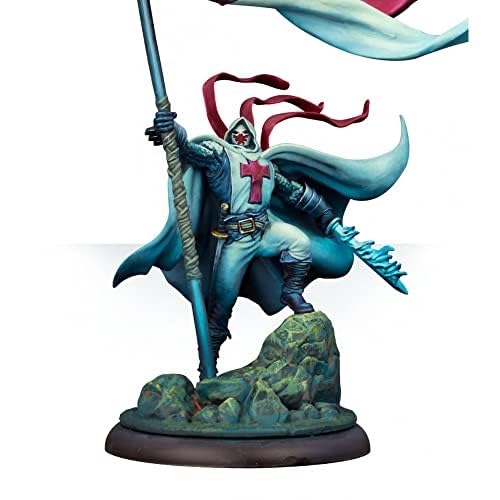 Knight Models Batman Miniature Game: Azrael God's Punishment Miniatures – 35MM Scale - Unpainted – Ages 14+