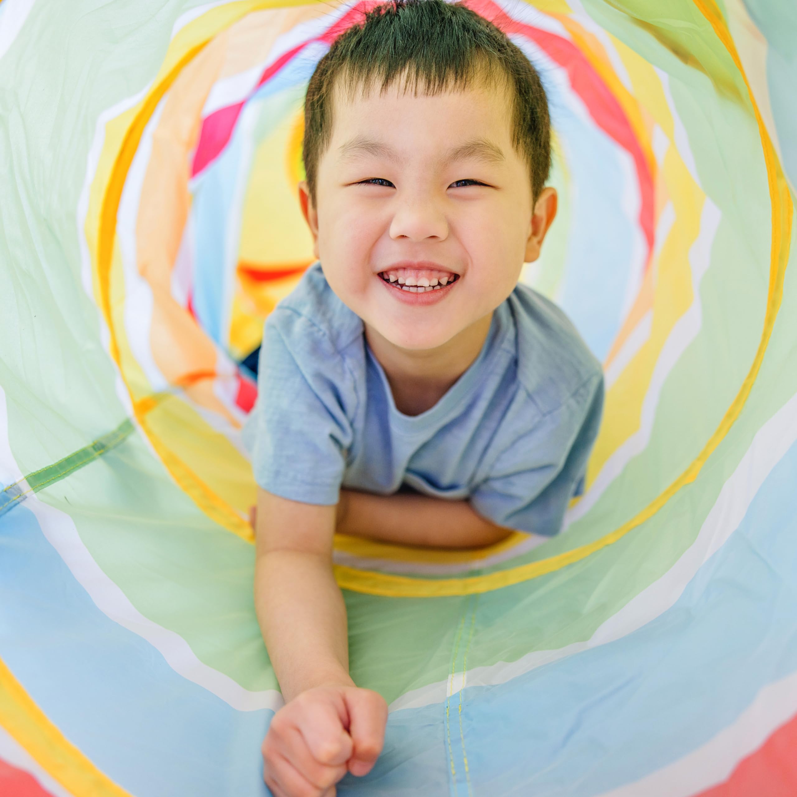 Melissa & Doug Sunny Patch Giddy Buggy Crawl-Through Tunnel - Indoor Outdoor Developmental Activity Toy Tunnel For Toddlers And Kids Ages 3+ (Multi color)