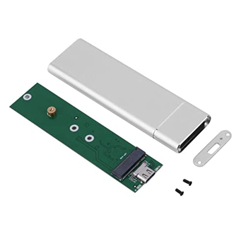 Silver Reader Disk Type Converter to Adapter Ngff. USB. C- c Cartridge M- Key Hard- Disk Ssd M. Portable with C State Support Enclosure USB External Cable Hard