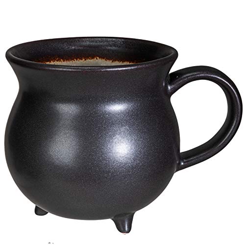 Pacific Giftware Moon Magic Witch Cauldron Glazing Ceramic Porcelain Coffee Mug Soup Bowl