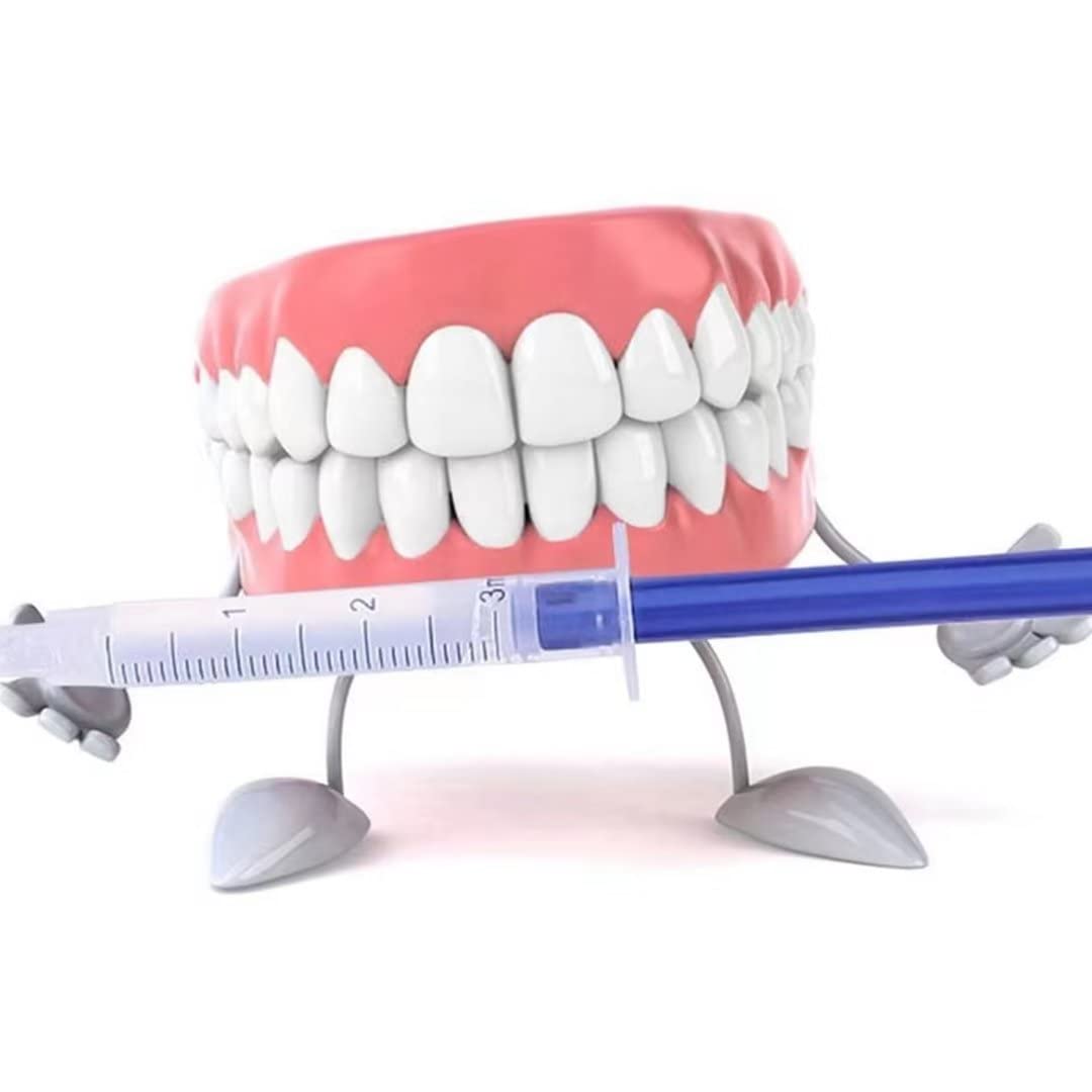 White LED Light Best Dental 44% 45% Carbamide Peroxide Dental Professional Strength White Gel Tooth Teeth Whitening Kit (1) Light