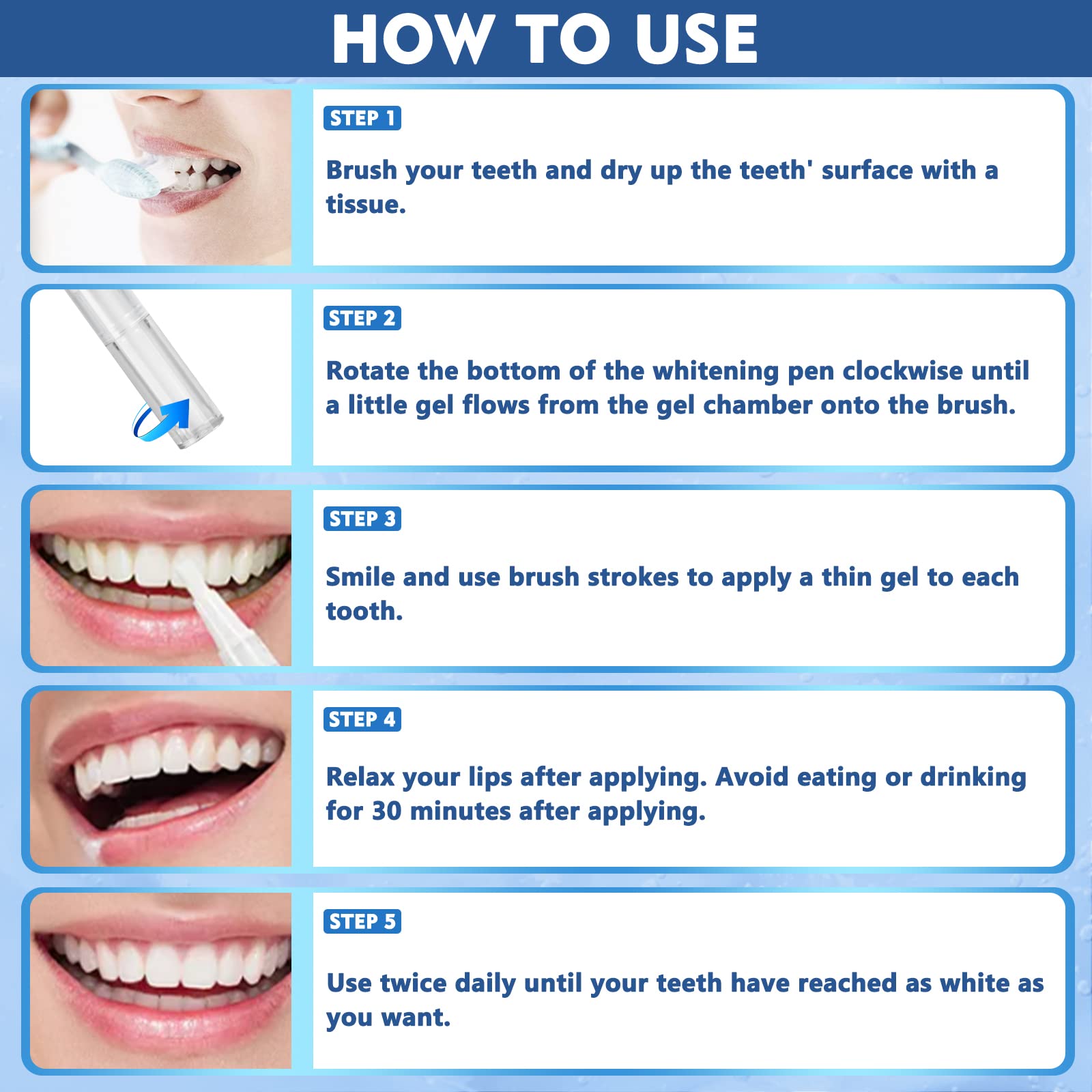 Teeth Whitening Kit (White)