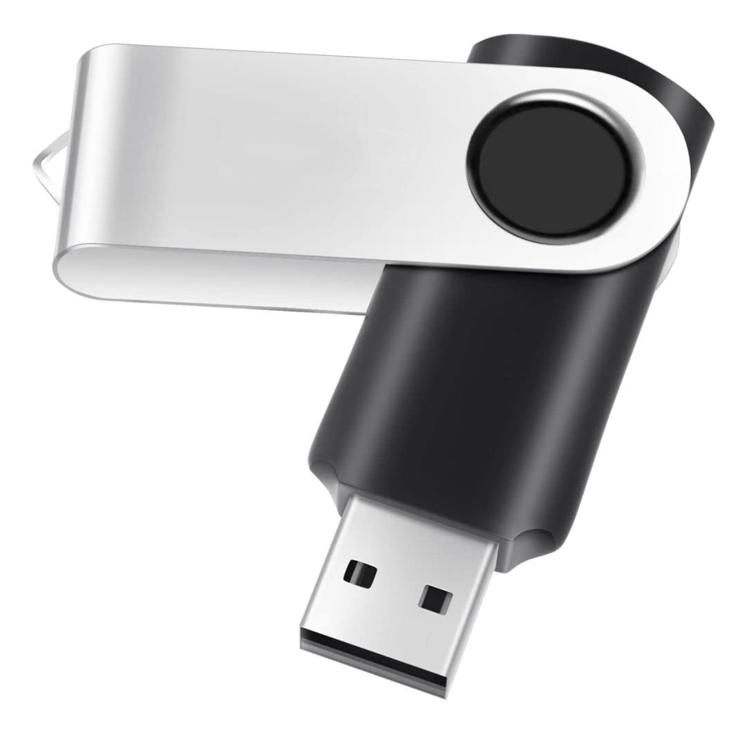 USB Flash Drive High-Speed Thumb Drive Waterproof Memory Stick Metal USB Drive Data Storage with Keychain Design Pen Drive Jump Drive for Data Backup and Transfer for PC/Laptop