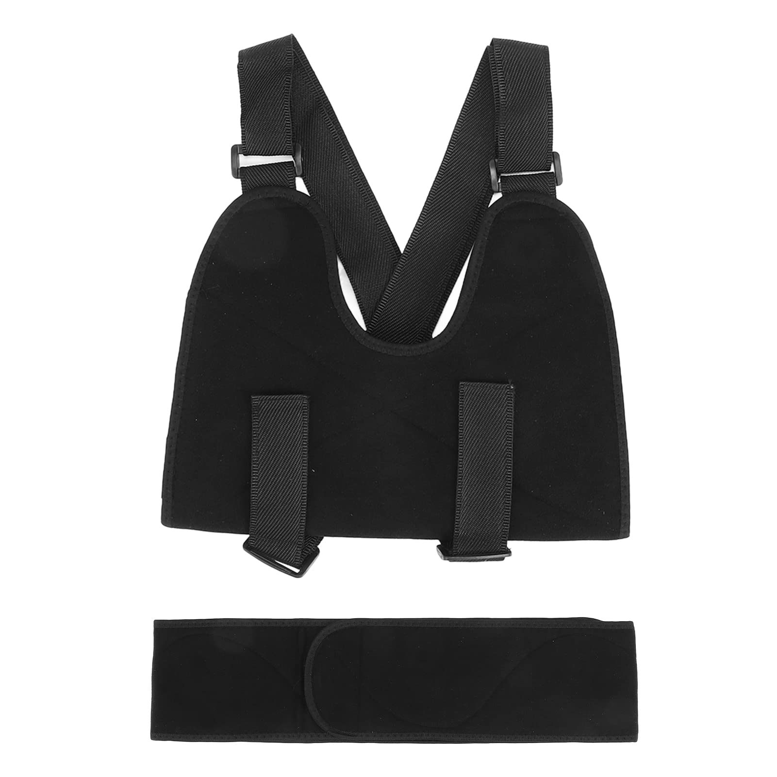 Shoulder Immobilizer Brace, Detachable Shock Absorbing Shoulder Pad Removable Arm Immobilizer Band Cross Back Breathable Comfortable for Shoulder Injury