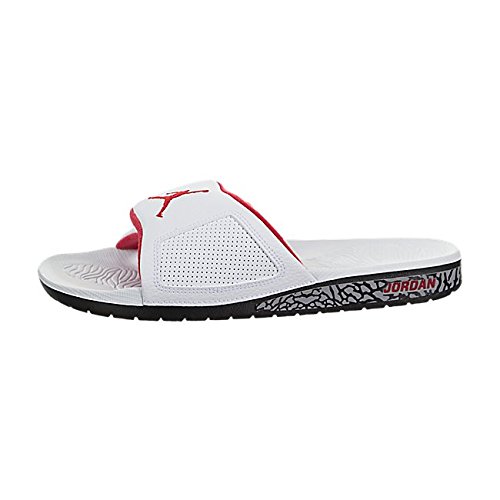 Nike Jordan Hydro 3 Mens Sandals 854556-103_12 - White/University RED-Black