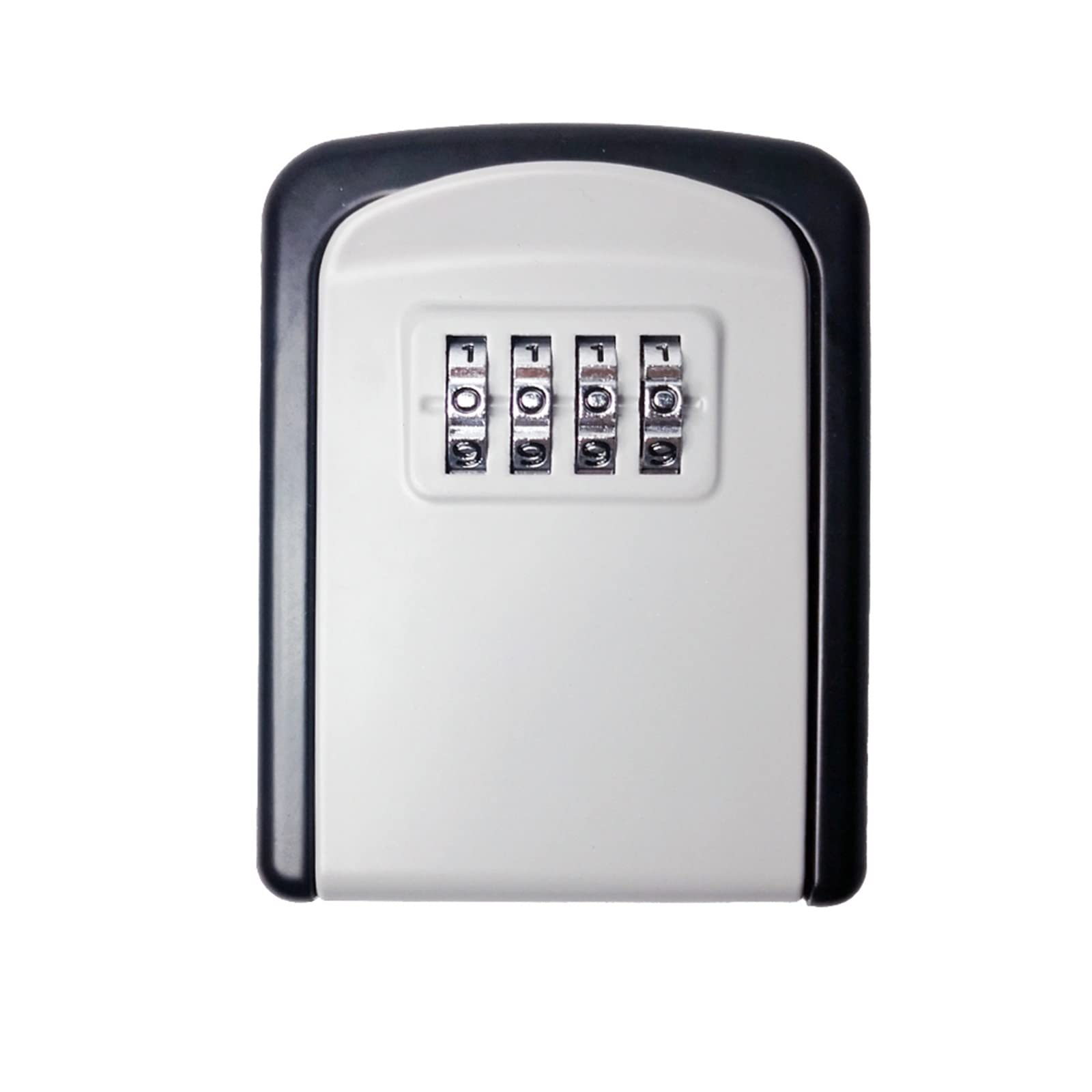 RORUN Small Safe Wall Mount Key Storage Secret Box Organizer 4 Digit Combination Password Security Protection Anti-Theft Residence Key Safe Box