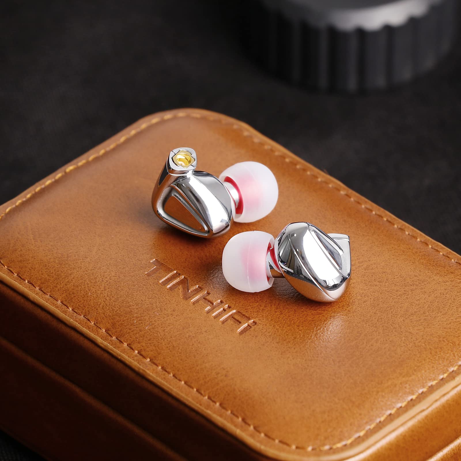 Linsoul TINHIFI P1 Plus 10mm Planar-Diaphragm Driver HiFi in-Ear Earphones with Detachable OFC MMCX Cable for Audiophiles Musicians