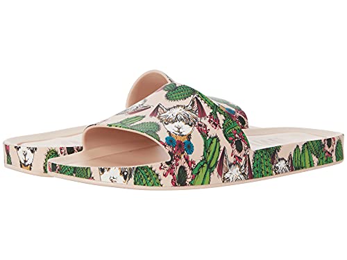 Melissa Shoes Beach Slide 3DB IV A Pink/Green 6 M