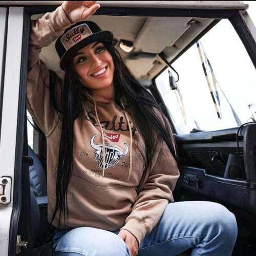 Salty Rodeo OG Hat - Tall Crown Black Yupoong Snapback Western Wear Snapback - One Size Fits Most