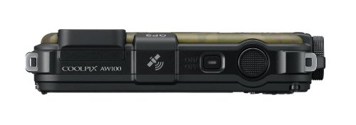Nikon COOLPIX AW100 16 MP CMOS Waterproof Digital Camera (Camouflage)