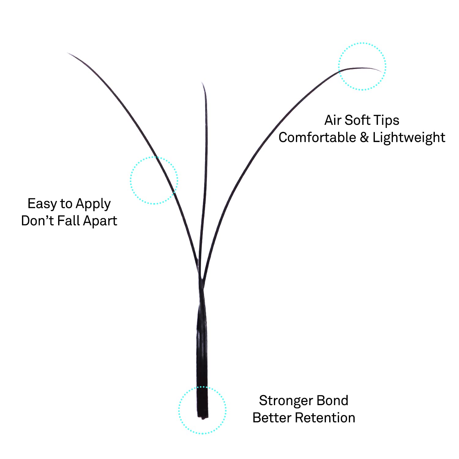 VAVALASH W-shaped Eyelash Extension 3D Premade Fans 0.07 C Curl Volume Lash Extensions Easy Fanning Lashes Matte Black Volume Premade W Lashes(W Shaped-3D-0.07-C-8-15mm)