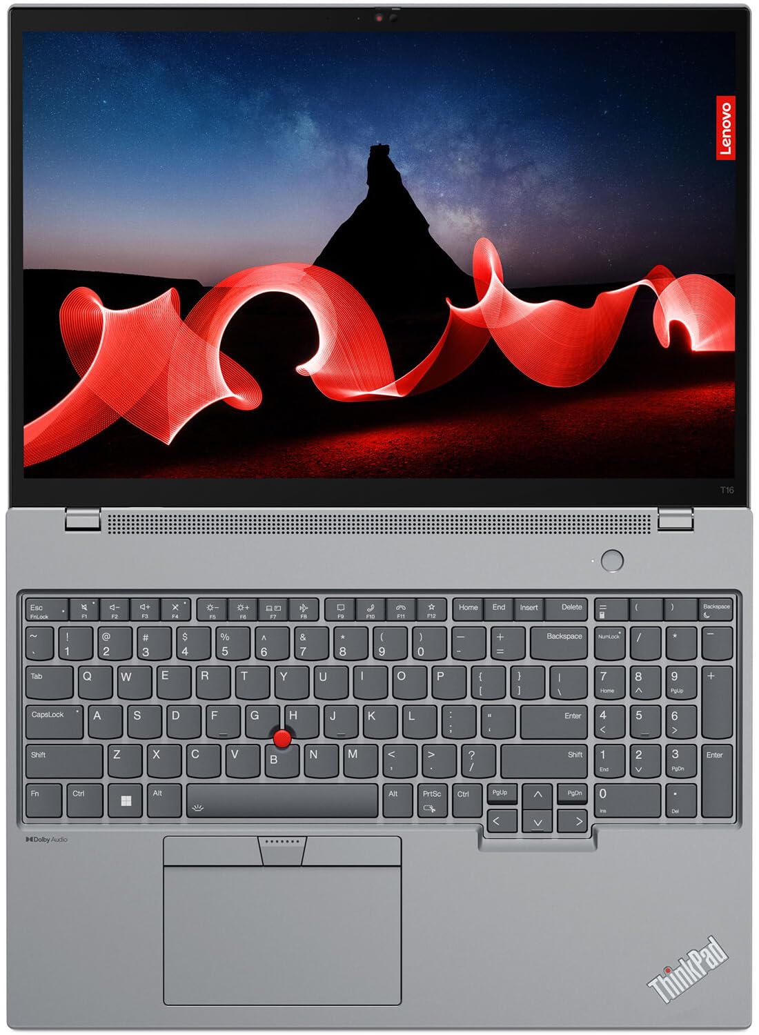 Lenovo T16 Gen 2 16.0" Touchscreen WUXGA IPS Laptop (Intel i7-1355U 10-Core, 16GB RAM, 512GB SSD, Intel UHD, Backlit KYB, FP, 2 Thunderbolt 4, WiFi 6E, Win 10 Pro) w/Dockztorm Dock