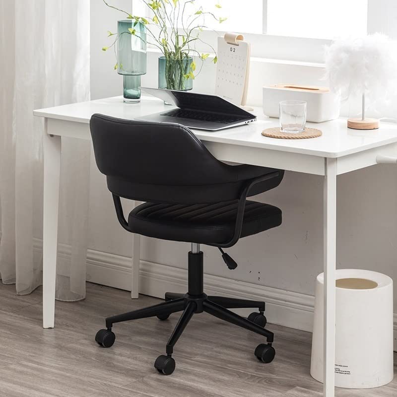 XBWEI Home Computer Chair Comfortable Ergonomic Lift Swivel Office Chairs Student Meeting Chair (Color : E, Size : 1)