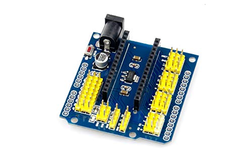 LIVISN Nano IO Expansion Sensor Shield Module for UNO R3 Nano V3.0 Nano Pro Compatible UNO R1 Duemilanove 2009