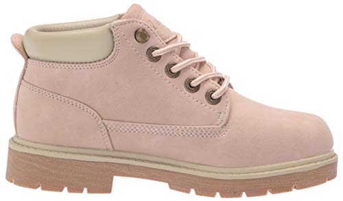 Lugz Women's Drifter LX Classic Memory Foam Chukka Fashion Boot, Soft Pink/Cream/Gum, 7