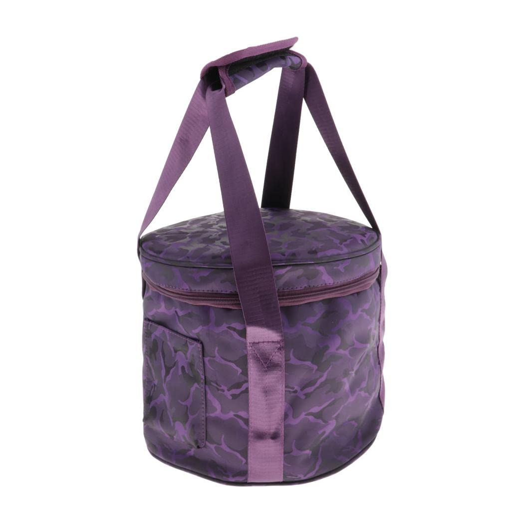 LoveinDIY Thicken Double Zipper Carrier Bag for Singing Bowl Travel Carry Case Protector - 10inch Camouflage,6900b20e92fbcce637e455560a2adcd0