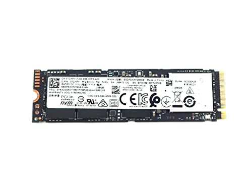 Solid State Drive TCHPY 0TCHPY CN-0TCHPY Compatible Replacement Spare Part for Dell Intel 7600p SSDPEKKF256G8 256GB PCI Express 3.1 x4 TLC NVMe M.2 2280 Internal SSD