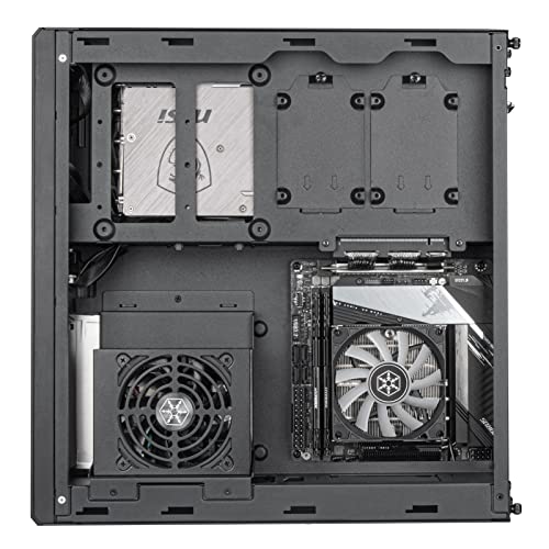 SilverStone Technology Milo 12 High Performance Slim Mini-ITX Enclosure, SST-ML12B