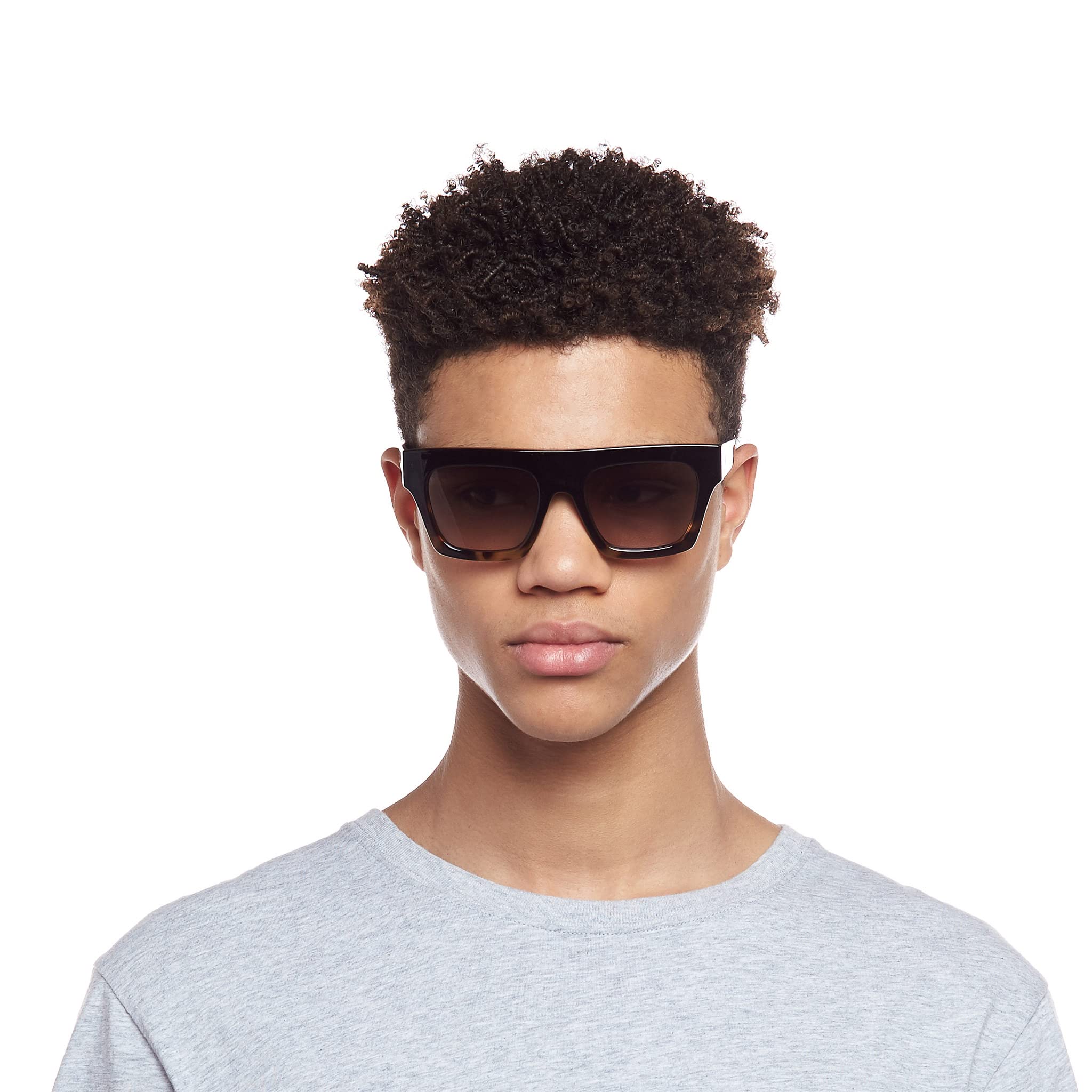 Le Specs Women's Sub Dimension Sunglasses, Black Tortoise/Khaki, One Size