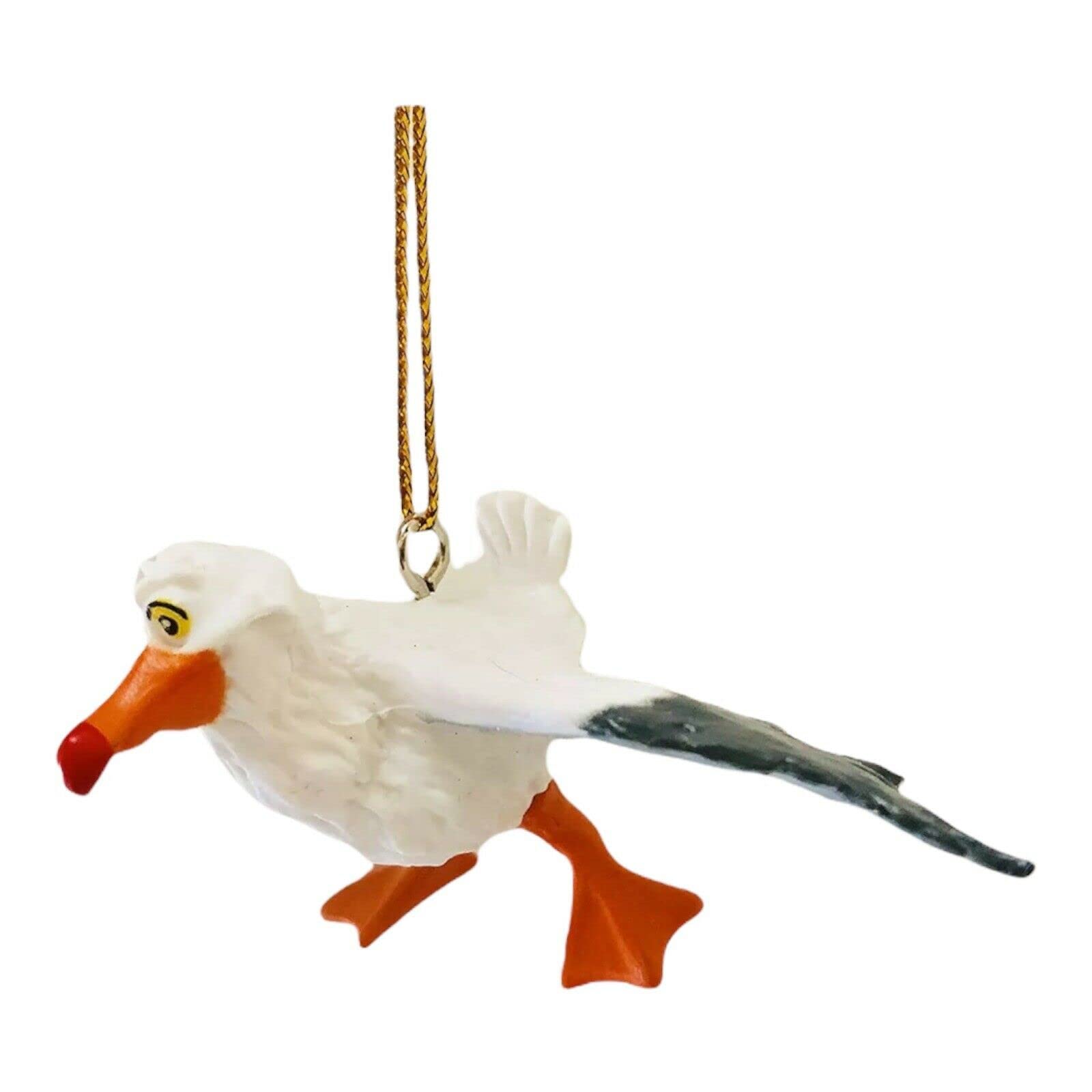 Little Mermaid 2.5" Scuttle Seagull Ornament Figure Figurine Charm PVC Ariel New