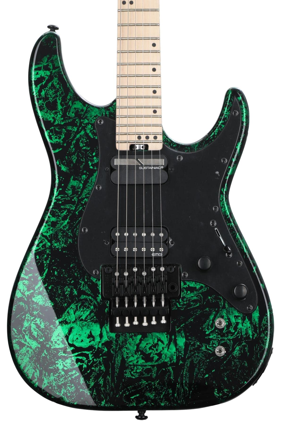 Schecter Sun Valley Super Shredder FR-S - Green Reign