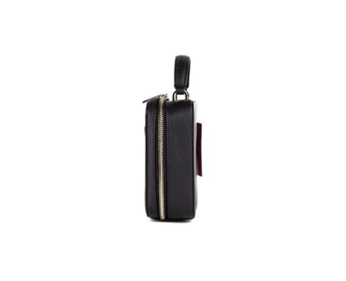 Kate Spade x Disney Minnie Mouse Vanity Case Crossbody K9530 Black Leather