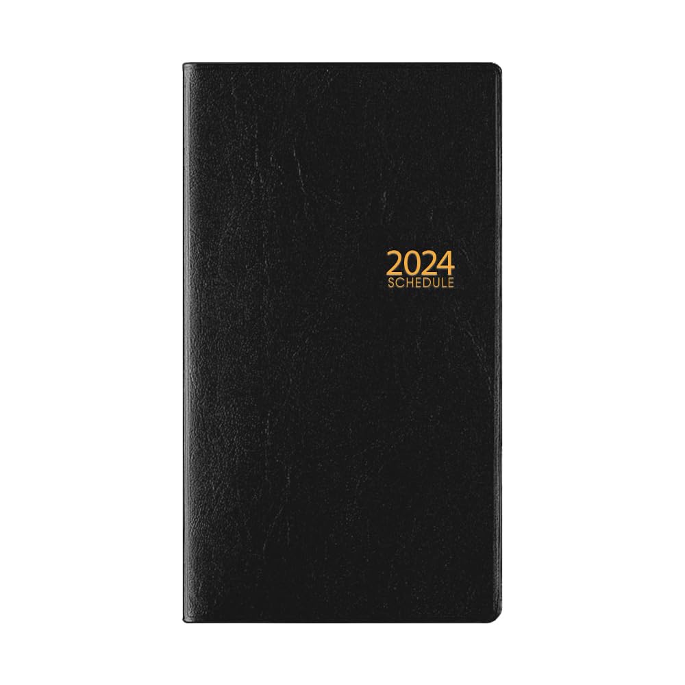Midori PS-4 32925006 Business Diary Planner, 2024, Slim, Monthly (Starts December 2023) (Monthly ruled)