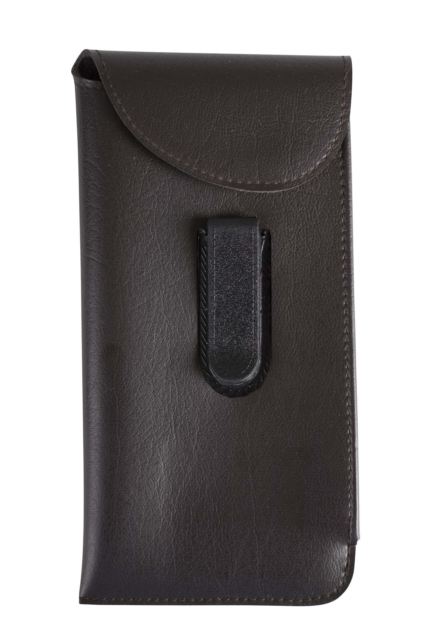 Large Slip-in Case Holder for Safety Glasses with Clip and Belt Loop